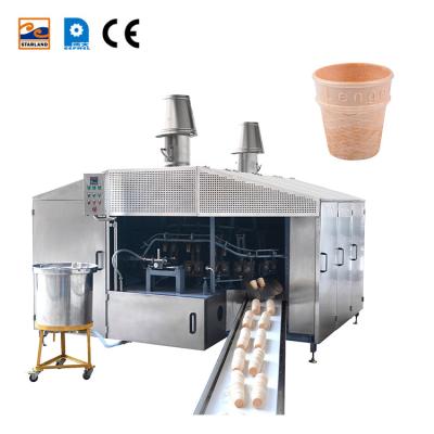 China Automatic Wafer Cone Production Equipment 0.75kw Wafer Biscuit Maker for sale
