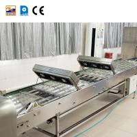 China Stainless Steel Food Cooling Conveyor 220V Adjustable Speed 350KG CE Certified for sale