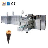 China Heavy Weight Sugar Cone Production Line Customised Fully Automatic Ice Cream Cone Master for sale