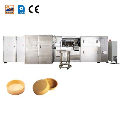 China CE Certified Fully Automatic Tart Shell Baking Machine 1.5kW 6500KG for Industrial Cone Production for sale