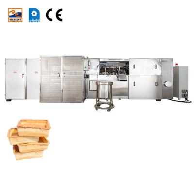 China Automatic 1.5kW Egg Roll Production Line with 6500KG Stainless Steel Construction for Tart Shell Manufacturing for sale