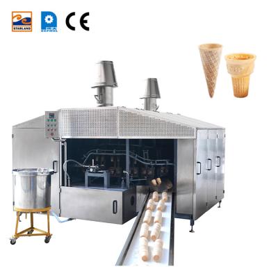 China Automatic Wafer Cone Production Machine 28 Baking Plates 4400 Cones per Hour for sale