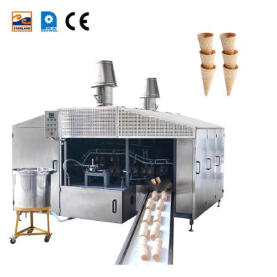 China Premium Wafer Cone Production Line 28 Baking Plates Automatic 0.75kw for sale