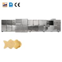 China Automatic Monaka Wafer Making Machine 39 Baking Plates 3500 Cones per Hour CE for sale