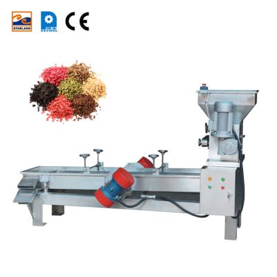 China Polishing Surface Treatment Biscuit Grinder For Snack Production for sale