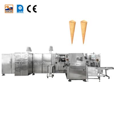 China 55 Baking Plates Automatic Cone Making Machine 5000 Cones per Hour CE for sale