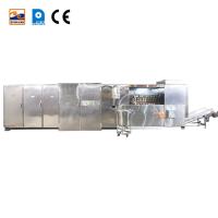 China PLC Automatic Monaka Wafer Making Machine 7000 Cones per Hour 220V/380V for sale