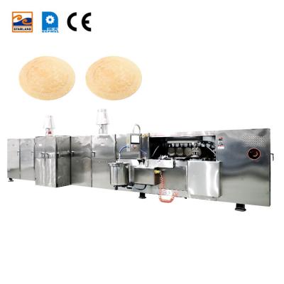 China Digital Display Waffle Cone Production Line Baking Machine For Obleas Wafer Production for sale