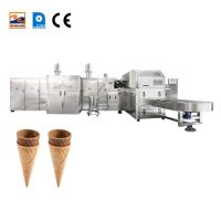 China PLC Controlled Ice Cream Equipment For Sugar Cone Production for sale