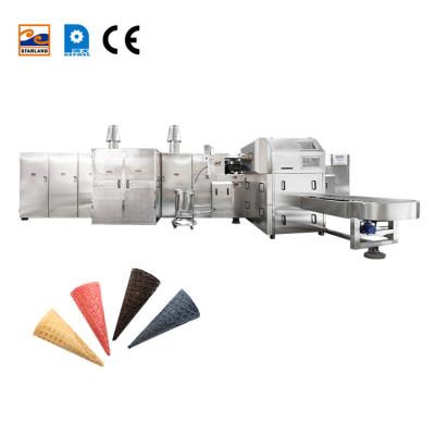 China 1.5kw Automatic Biscuit Maker For Sugar Cone Production for sale