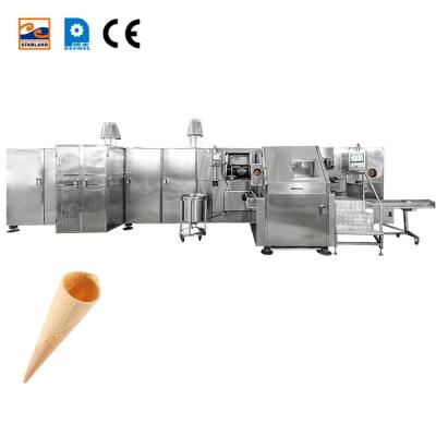 China Automatic Barquillo Cone Making Machine 7000 Cones per Hour CE 220V 380V for sale