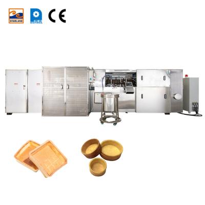 China Tunnel Type Fully Automatic Tart Shell Baking Machine 1.5kW 6500KG for High Volume Production for sale