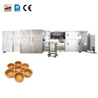 China 1.5kW Automatic Tart Shell Maker with CE Certification - 6500KG Stainless Steel Food Machinery for sale