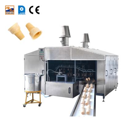 China Automatic Wafer Cone Production Line 28 Baking Plates 0.75kw CE Certified for sale