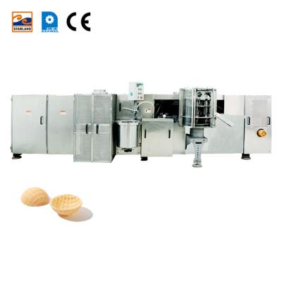 China Customized Stainless Steel Automatic Waffle Basket Machine 1.5KW PLC Controller for sale