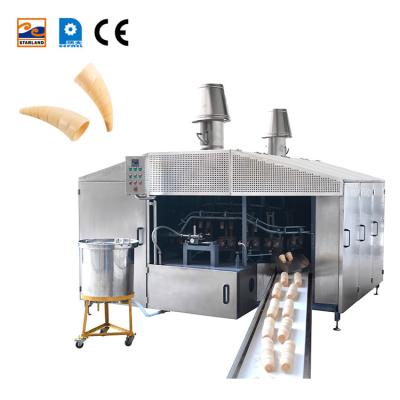 China Fully Automatic PLC Controlled Wafer Cone Machine With 28 Molds for sale
