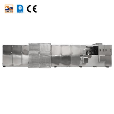 China Automatic Stainless Steel Monaka Wafer Production Line 1.5KW PLC Control for sale