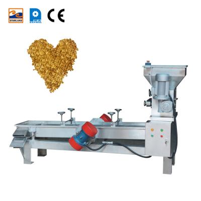 China Automatic Rice Crispies Machine 220V 380V Stainless Steel Easy Installation Biscuit Miller for sale