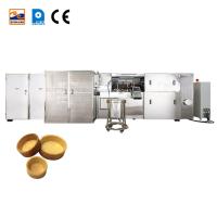 China Automatic Machine Type Tart Shell Production Line For Stainless Steel for sale
