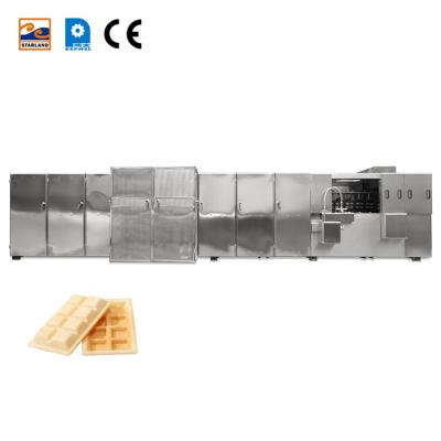 China Automatic Monaka Wafer Machine Stainless Steel 380V Production Line for sale