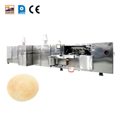 China Automatic PLC Control Wafer Biscuit Production Line Stainless Steel 380V for sale