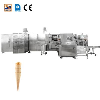 China PLC Automatic Sugar Cone Production Line For Manufacturing Plant for sale