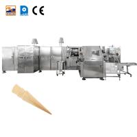China PLC Commercial Barquillo Cone Making Machine With Automatic Production Line for sale