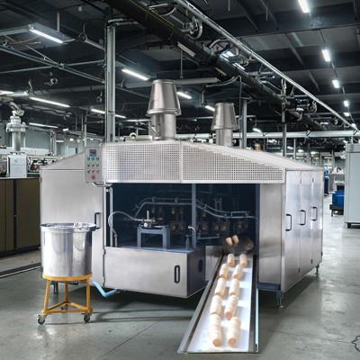 China Stainless Steel Material Texture Wafer Cone Production Line With And Automatic Function for sale