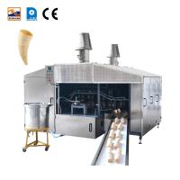 China Automatic Gas Wafer Cone Maker 28 Molds Stainless Steel LPG 4-5L/H for sale
