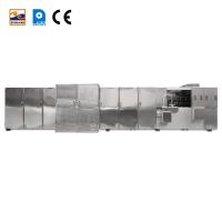 China Customized Wafer Biscuit Production Line With PLC Control System And Video Technical Support After Service for sale