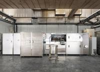 China PLC Controlled Stainless Steel Food Processing Machinery Tart Shell Making for sale