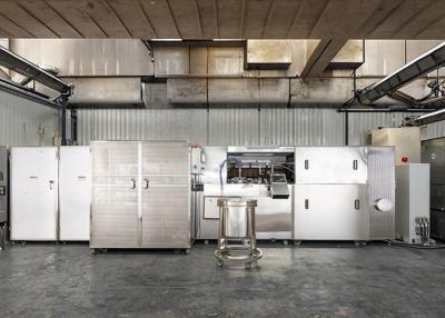 China PLC Controlled Stainless Steel Food Processing Machinery Tart Shell Making for sale