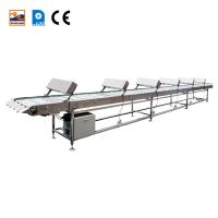 China Accessories For Ice Cream Cone Marshalling Cooling Conveyor With CE for sale