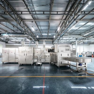 China Stainless Steel Ice Cream Cone Production Line 11000 Cones Per Hour Customizable for sale