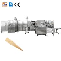 China Automatic Stainless Steel Ice Cream Cone Production Line 380V High Productivity Commercial for sale