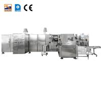 China Automatic Ice Cream Cone Production Line 220V 380V Stainless Steel 1.5KW for sale