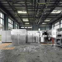 China PLC Control System Automatic Waffle Basket Machine 380V 1.5KW Stainless Steel Production Line for sale
