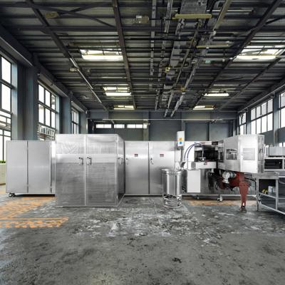 China PLC Control System Automatic Waffle Basket Machine 380V 1.5KW Stainless Steel Production Line for sale
