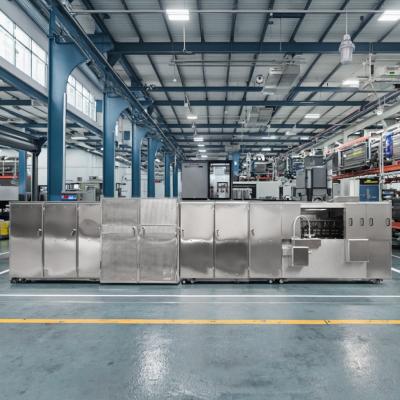 China Stainless Steel Automatic Monaka Wafer Production Line PLC Control 1.5kw for sale