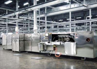 China PLC Control System Wafer Biscuit Machine Stainless Steel Material Designed For High Volume Production And Consistent Output for sale