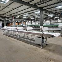 China Easy To Install Marshalling Cooling Conveyor Offering Power Supply Suitable For Sugar Cone Machine for sale