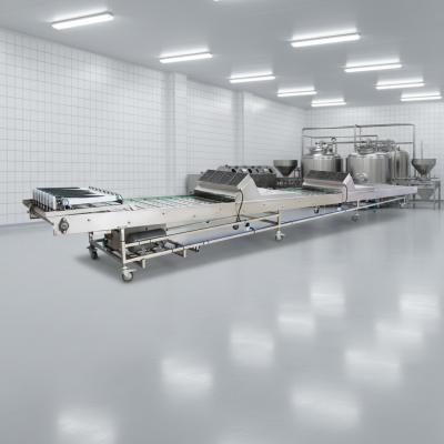 China Marshalling Cooling Conveyor Accessories for Ice Cream Cone Production Line 220V 380V for sale