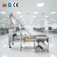 China Stainless Steel Waffle Biscuit Miller with Spiral Conveyor 220V Industrial for sale