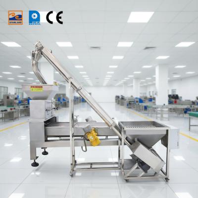China Stainless Steel Waffle Biscuit Miller with Spiral Conveyor 220V Industrial for sale