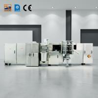 China Automatic Waffle Basket Production Line 380V 1.5KW Stainless Steel High Capacity Snack Equipment for sale