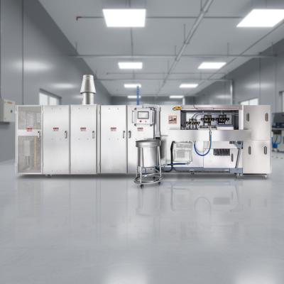China Stainless Steel Automatic Wafer Cone Production Line 1.5kw PLC Control for sale
