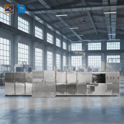 China Automatic Stainless Steel Monaka Wafer Production Line Gas Powered PLC Control 2.0HP for sale