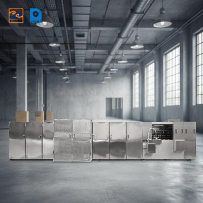 China Automatic Gas Powered Monaka Wafer Production Line with PLC Control 1.5kw for sale