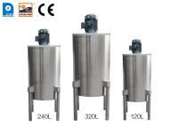 China 4 Legged Double Walled Ice Cream Cone Batter Mixer 120L-320L Capacity with 5HP Motor and Timer Control for sale