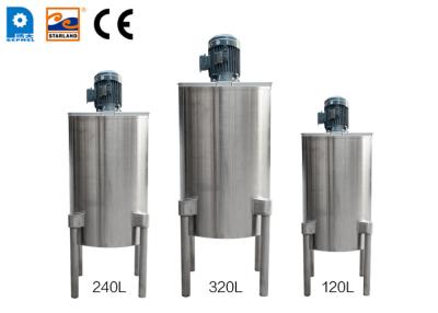 China 4 Legged Double Walled Ice Cream Cone Batter Mixer 120L-320L Capacity with 5HP Motor and Timer Control for sale